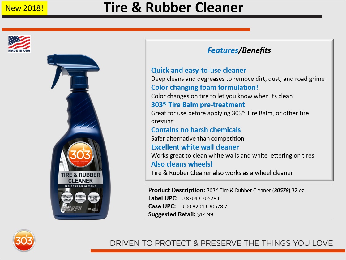 303 Tire Balm and Protectant & More – SEMA 2018 – Ask a Pro Blog