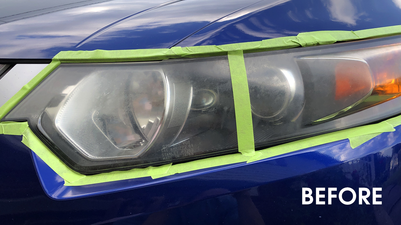 Quick Headlight Restoration Before – The Last Detail The Last Cut – Ask ...