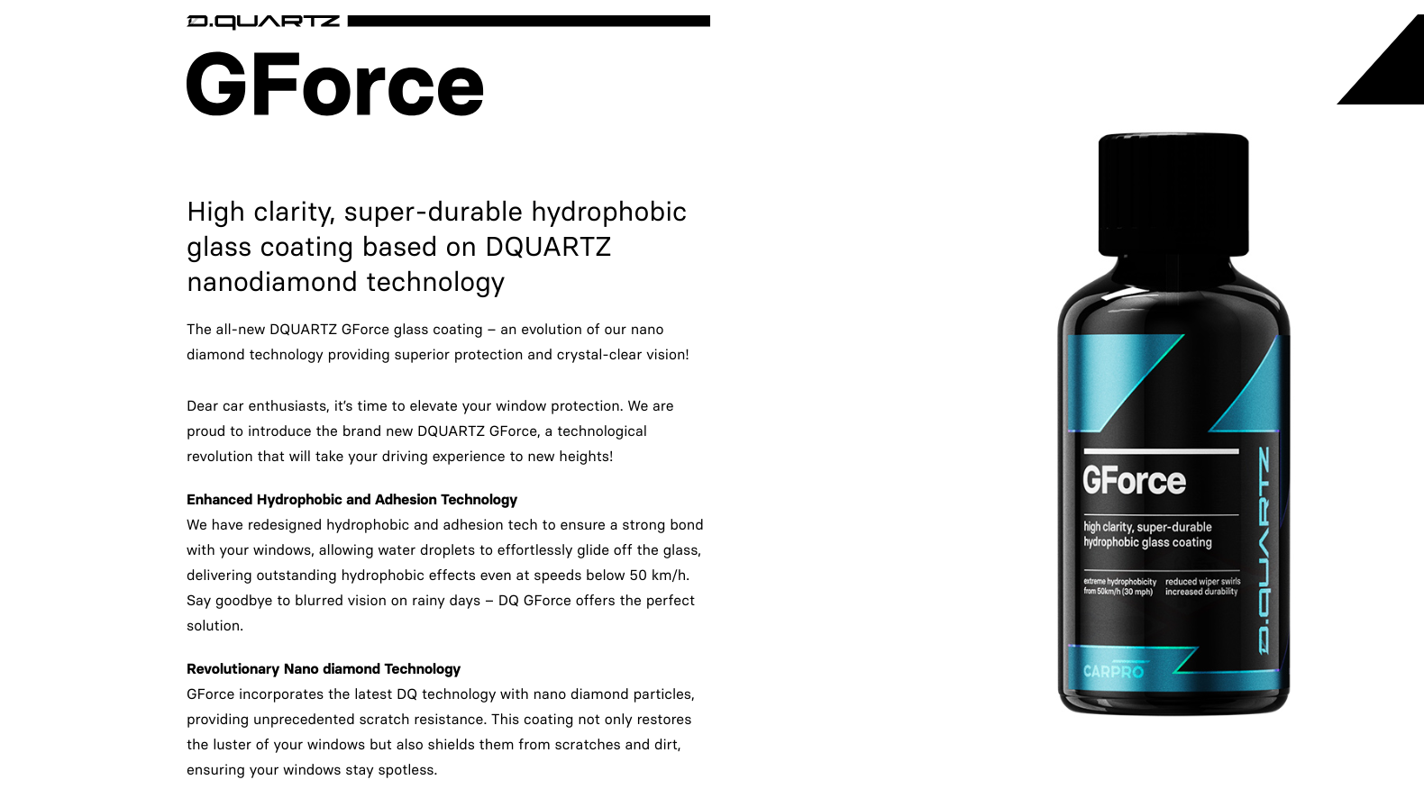 CarPro Dquartz Go, Clarify PH2OBIC, SkinCare Kit & More – SEMA 2023 ...