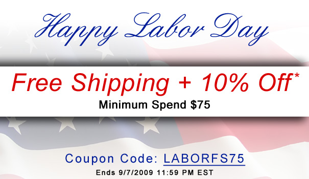 Free Shipping for Labor Day | The Detailed Image Blog