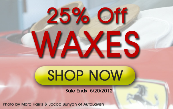 Wax Sale | The Detailed Image Blog