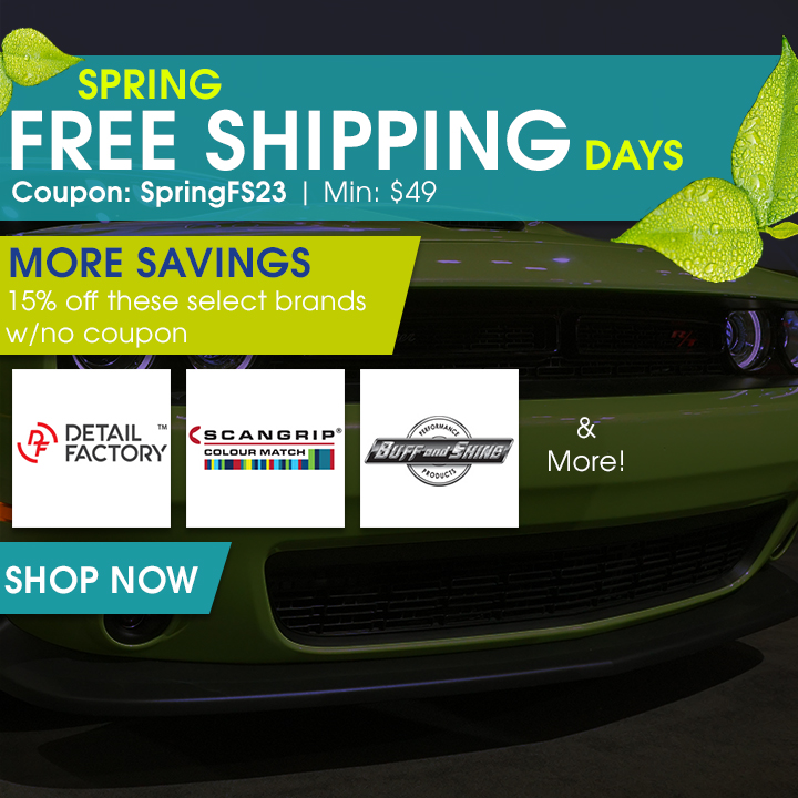 Spring Free Shipping Days Are Here!