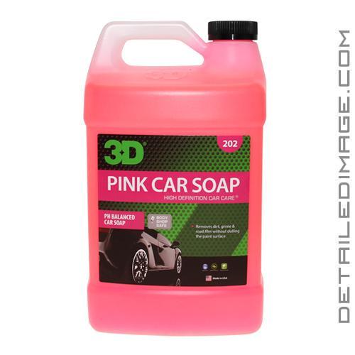 3D Pink Car Soap - 128 oz | Free Shipping Available - Detailed Image
