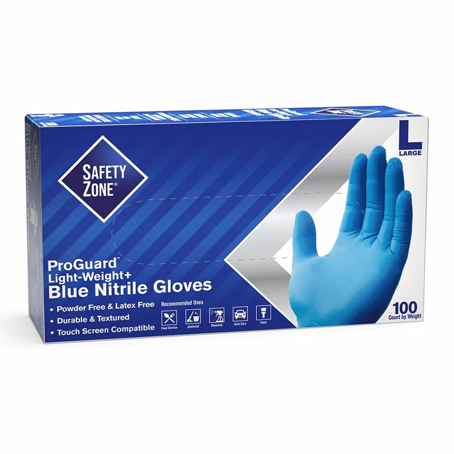 Adenna Safety Zone Nitrile Glove 3.5 mil - Large - Detailed Image
