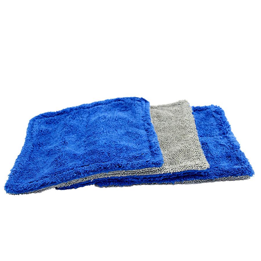Autofiber Amphibian Drying Towel Blue and Gray - 8" x 8" 3 pack ...