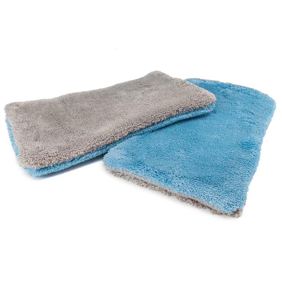 Autofiber Double Wide Extra Long Wash Pad 2 Pack Blue & Grey - Detailed ...