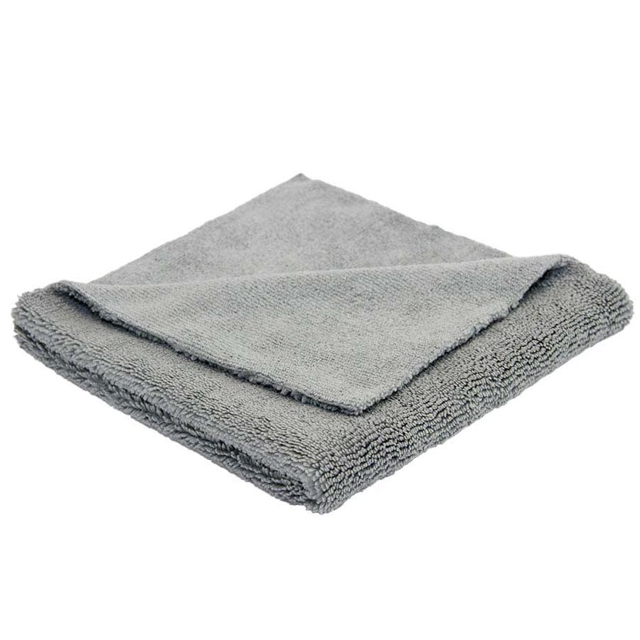Autofiber Elite Edgeless Microfiber Towel Gray - 16" x 16" - Detailed Image