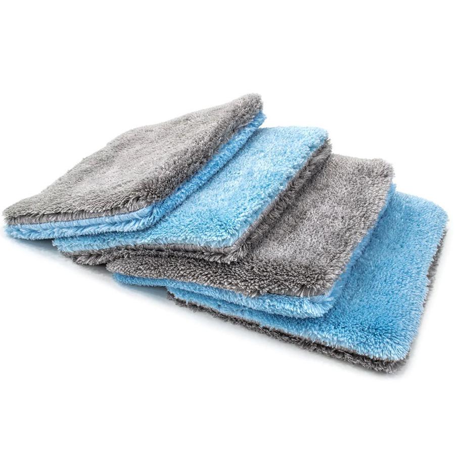 Autofiber Flat Out Microfiber Wash Pad 4 pack - 9" x 8" - Detailed Image
