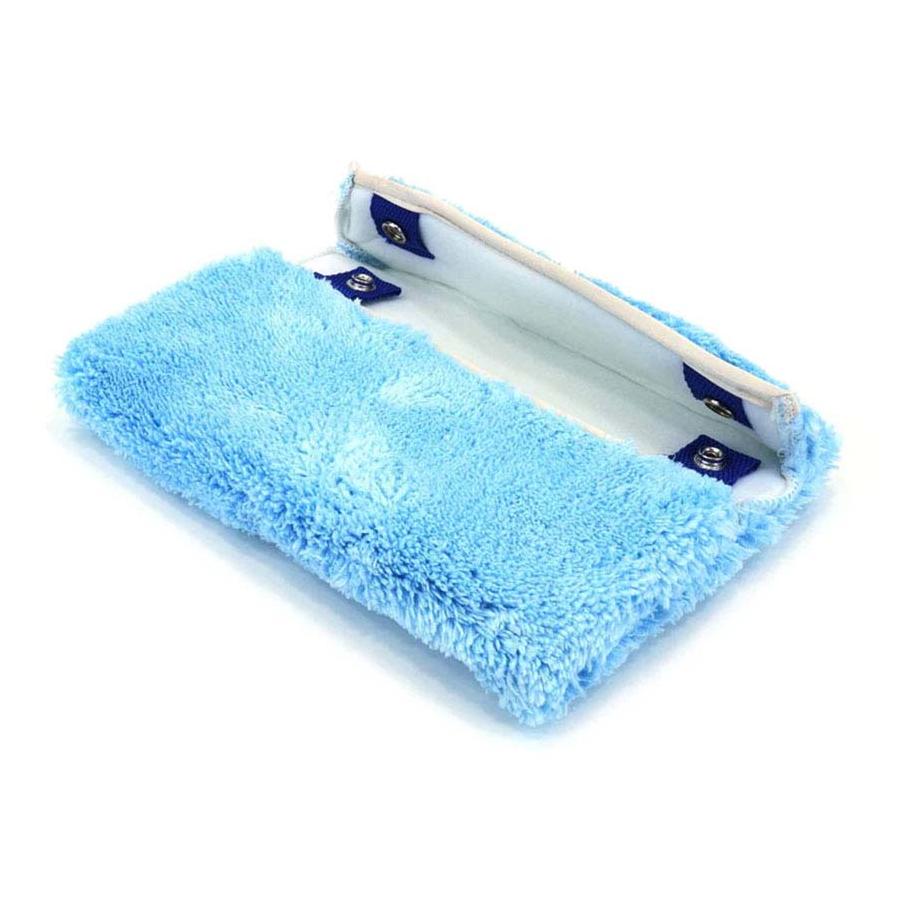 Autofiber Mitt on a Stick Microfiber Plush Cover Blue - Detailed Image