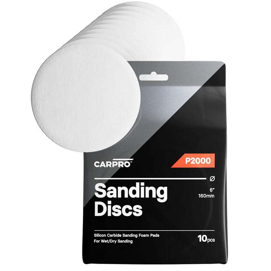 CarPro Silicon Carbide Sanding Disc 2000 Grit 10 Pack - 5" - Detailed Image