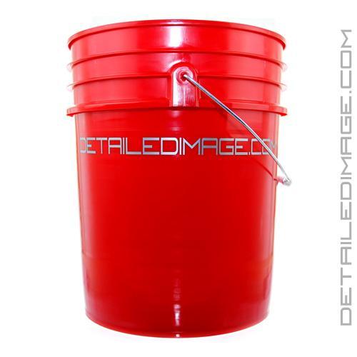DI Accessories Bucket with Handle - 5 Gallon Red | Free Shipping ...