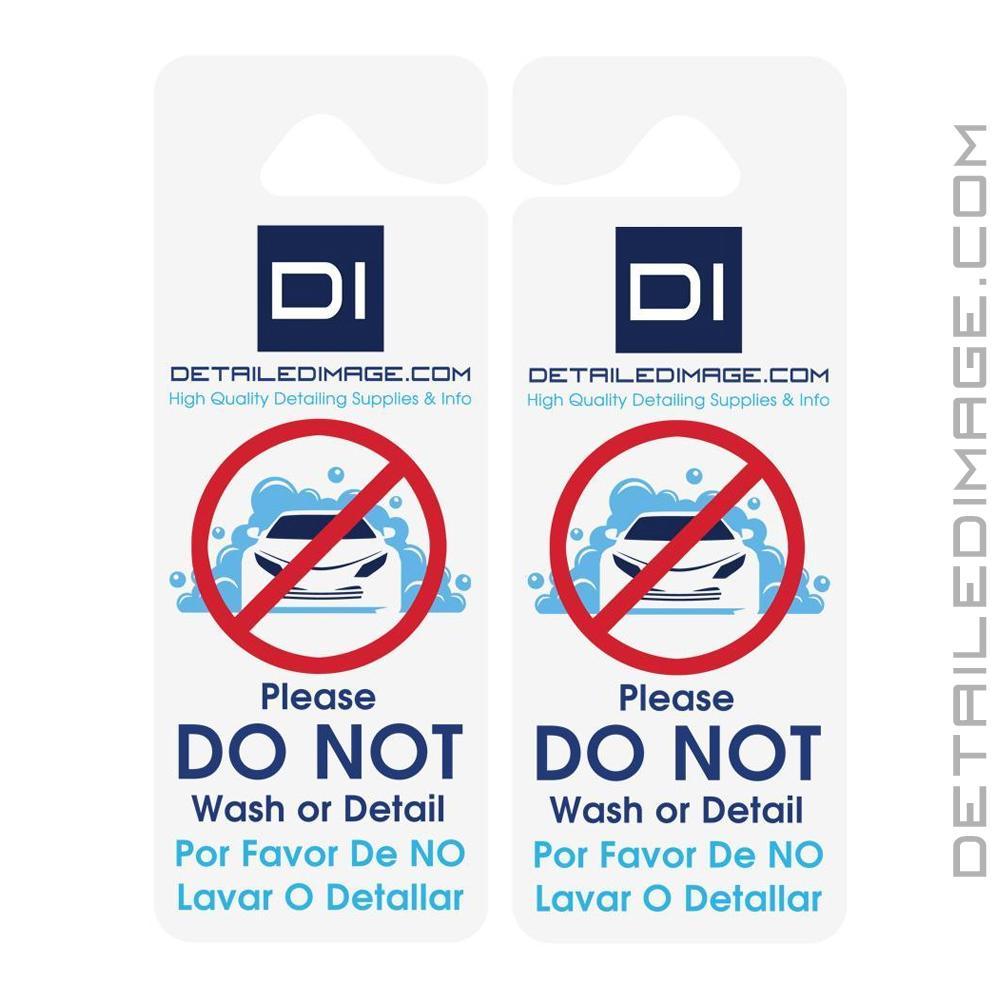 DI Accessories "Do Not Wash or Detail" Hang Tag - Double Sided ...