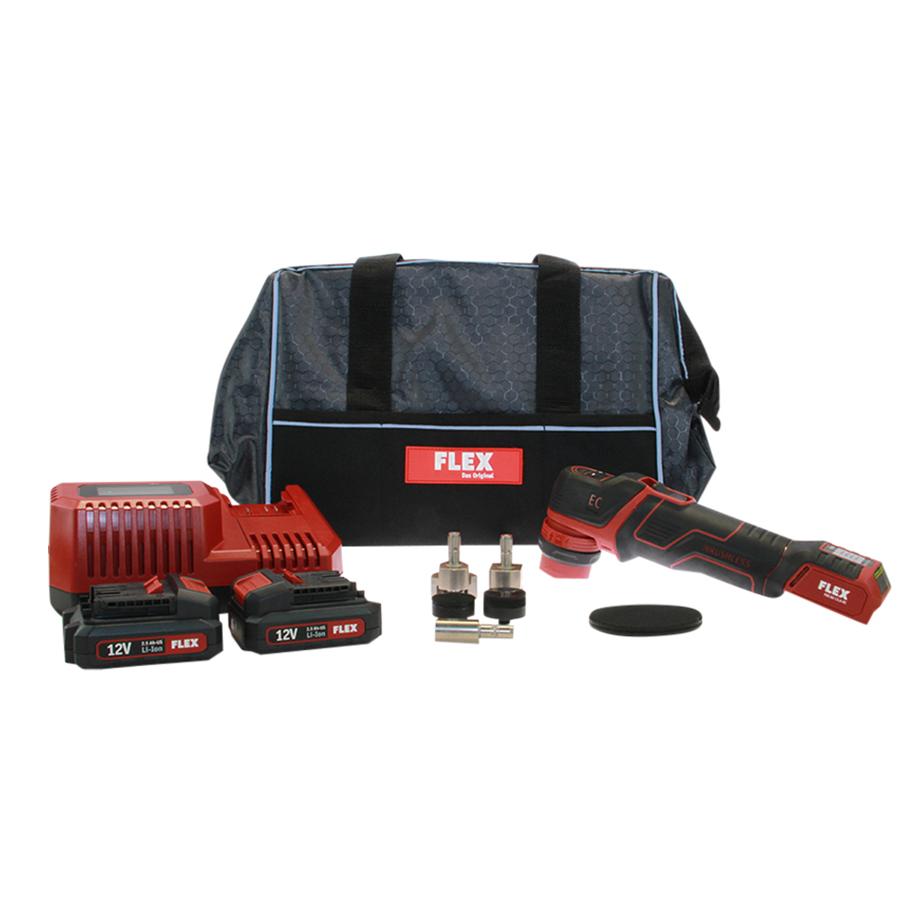Flex PXE 80 12-EC/2.5 Cordless Polisher Set - Detailed Image