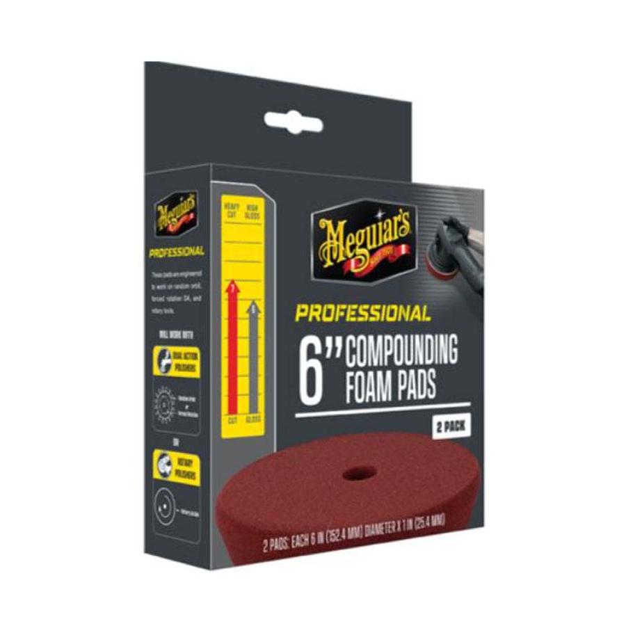 Meguiar's Compounding Foam Pad - 6" - Detailed Image