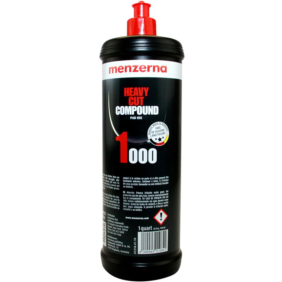 Menzerna Heavy Cut Compound 1000 32 Oz Detailed Image Menzerna Heavy Cut Compound 1000 32 Oz Detailed Image