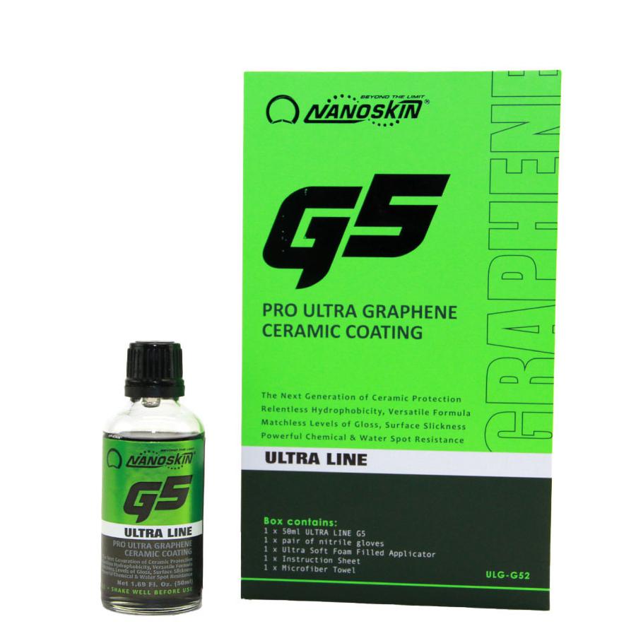 NanoSkin G5 Pro Ultra Graphene Ceramic Coating - 50 ml Kit - Detailed Image