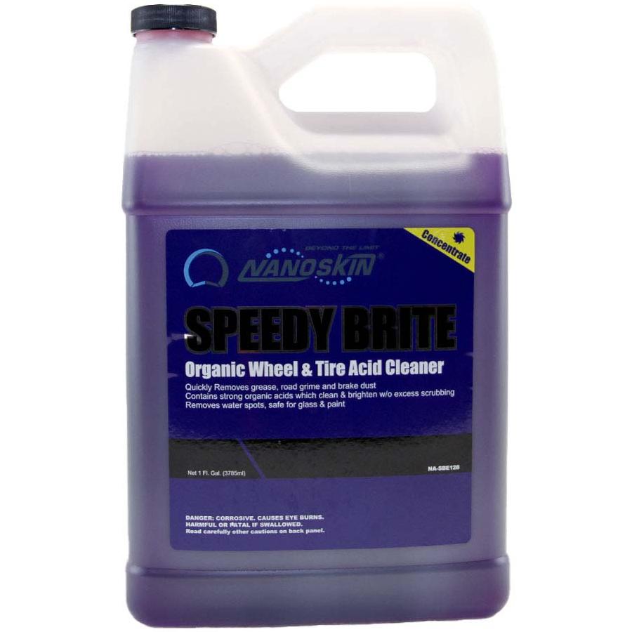 NanoSkin Speedy Brite Organic Wheel & Tire Acid Cleaner - 128 oz ...