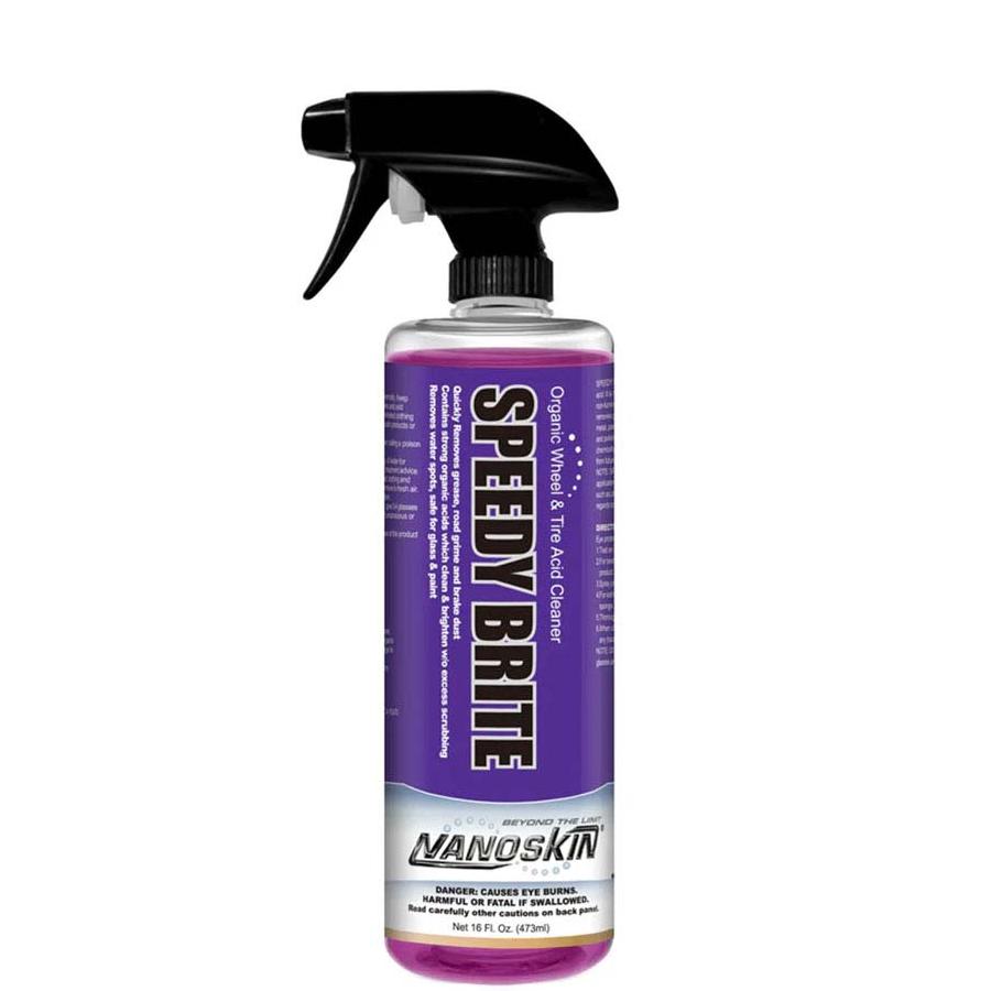 NanoSkin Speedy Brite Organic Wheel & Tire Acid Cleaner - 16 oz ...