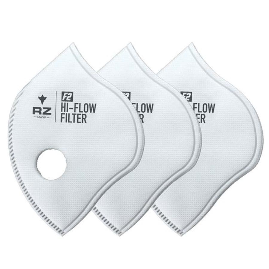 RZ Mask F2 High Flow Filter 3 pack - Medium - Detailed Image