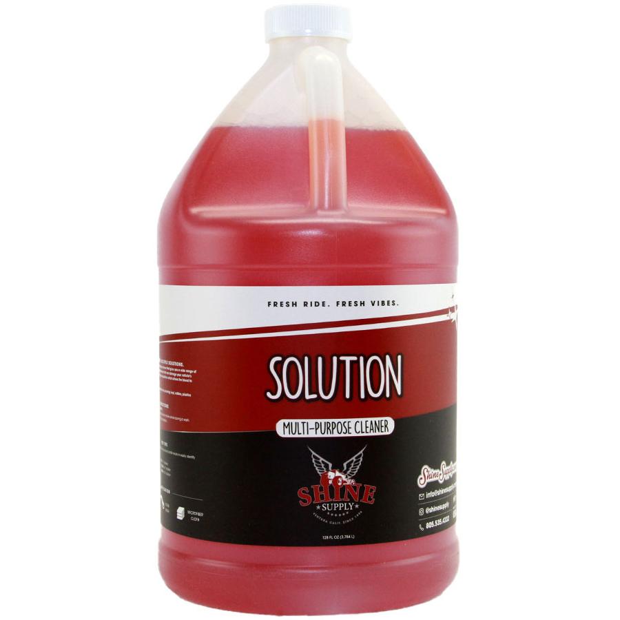 Shine Supply Solution - 128 oz - Detailed Image