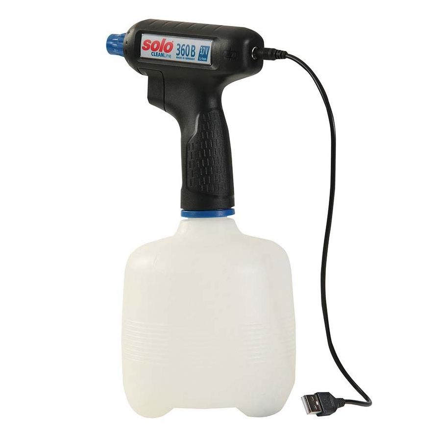 Solo 360-B CLEANLine Battery Powered One-Hand Sprayer - Detailed Image