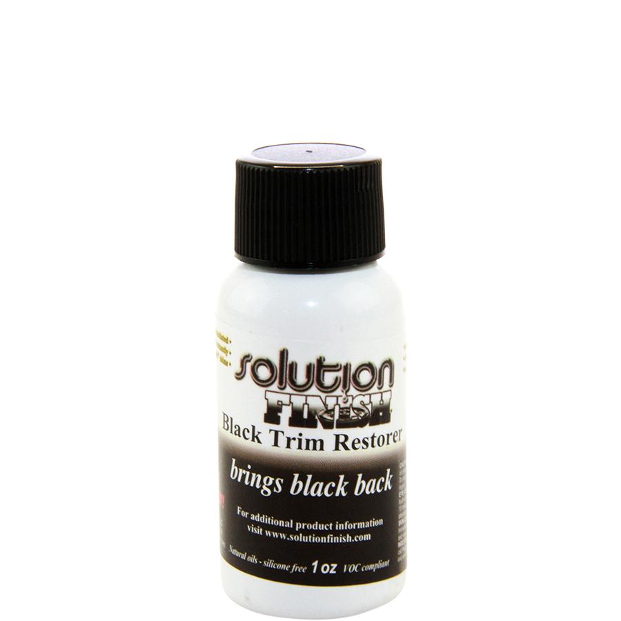 Solution Finish Trim Restorer - 2 oz Black - Detailed Image