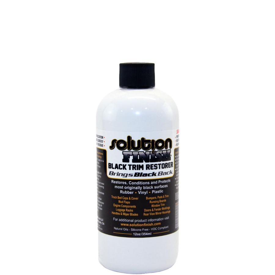 Solution Finish Trim Restorer - 12 oz Black - Detailed Image