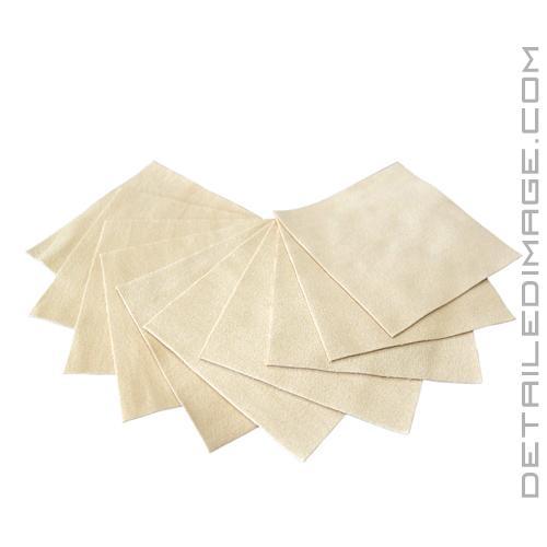 The Rag Company Buttersoft Suede Applicator Cloth Gold - 4" x 4" | Free ...